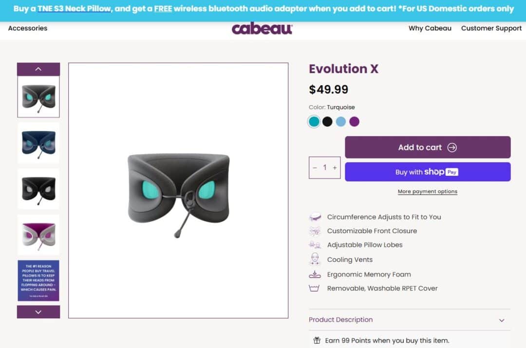 My Cabeau Evolution X Neck Pillow Review: Will This Hold Up On a Long ...